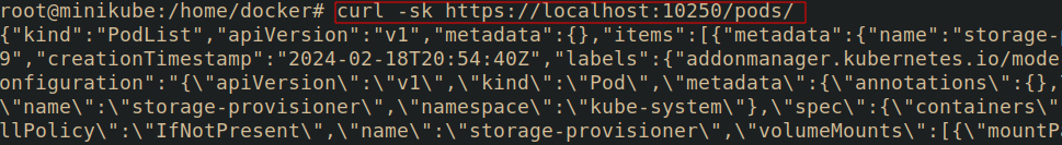 Access Kubelet API - The Kubenomicon